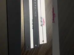 Snap Lock Style Clear Plastic Clothing Hang Tag for Clothing Labelin