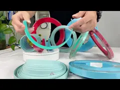 China Guide Belt RYT 9.7*2.4 Excavator Bronze Filled Ptfe Guide Tape Wear Ring Wear Strip RYT Seal for sale