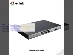 China 16G + 2SFP Unmanaged PoE Switch with PoE+ for sale