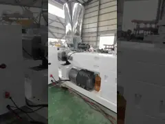 China HYPET PS75/38 95/38 125/38 Parallel Twin Screw Plastic Extruder - 350-1150 kg/h Output, 22-132 kW Motor for sale