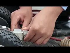 China Wireless Control CCTV Pipeline Inspection Camera With Strong Cable And Light for sale