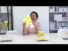 소매 합리적인 가격 고급 매트 백색 얼굴 크림 접는 종이 상자 포장 피부 관리 상자 세럼