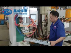 China Multipoint Point Resistance Galvanized Tube Multi Head Point Spot Welding Machine for sale