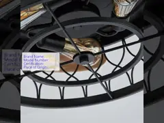 Cina Ventilatori di soffitto a risparmio energetico a controllo remoto di stile industriale in vendita