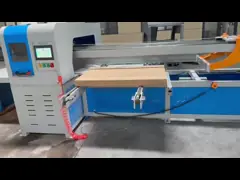 China Pallet Feet Cutting Wood Pallet Wood Block Trimmer Automatic Pallet Block Cutting Saw Machine for sale
