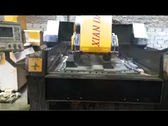 中国 3軸線形CNC切削機 220V電源 15kwメインモーターと 21.5kwグラニートレイルのための総電源 販売のため