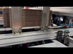 Fully Automatic Box  Folding Making Machine Through A Computer Program