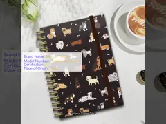 5.8 X 8.3 Inches Custom Journal Notebook Personalization Option Logo Printing for Your