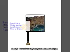 China 1.54 Inch Small LCD Panel 320x320 Resolution SPI TFT Display 300nits for sale