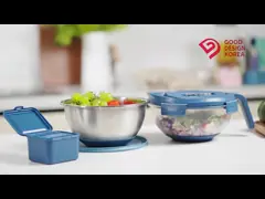 Design That Streamlines the Kitchen丨Multi-Functional Salad Bowl