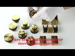 TK-YM010 Gold Glass Sliding Door Fitting