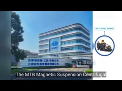 중국 DN200 공랭식 23-44m³min 자기 부상 원심 송풍기 판매용