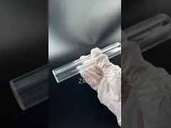 Polished Sapphire Tube Single Crystal Al₂O₃ Tubular Optical Component