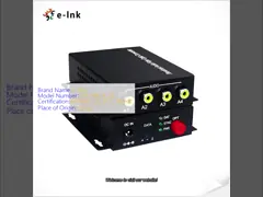 4Ch RCA Audio over Fiber Optical Converter