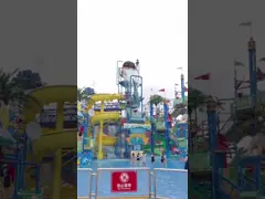 China Water Park Equipment for Sale Wholesale Water Slides Swimming Pool Fiberglass Water Slides for Sale for sale