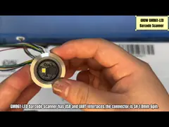 Módulo escáner de código de barras GROW GM861-LED-USB DC5V con iluminación de relleno blanca