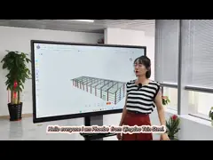 China Q235 Thermal Insulation Steel Construction Warehouse High Load Bearing Steel Frames for sale