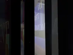 China 65 Inch Double Sided LCD Display with 3840x2160 Resolution 178/178 Viewing Angle and 1200:1 Contrast Ratio for sale