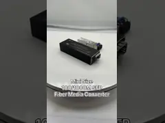 Micro SFP Media Converter USB-Powered 10/100/1000BASE-T to Fiber Compact Aluminum Design