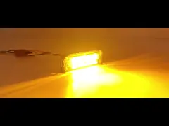 China Commercial Grille Strobe Lights 6W - 10W Amber Strobe Lights For Trucks for sale