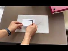 Double Sided Sublimation Metal Blanks Printable Sublimation Business Card Blanks