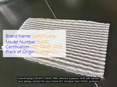 MODEL 8x30x1, MPR 600, For Home AC Furnace & HVAC DUST, Pet, & Allergy Control
