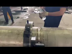 OD168 PIPE CUTTING AND BEVELING MACHINE PORTABLE COLD CUTTING CLAMSHELL SOLUTION