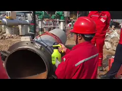 OD426 PIPE CUTTING AND BEVELING MACHINE 10 TO 16 INCH COLD CUTTING CLAMSHELL
