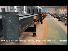 China Q355B Q235B ASTM A36 High Strength Prefabricated Metal Structures Lightweight High Spans for sale