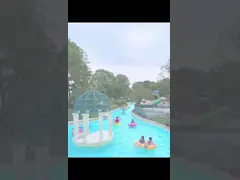 Kids Playground Swimming Pool Fiberglass Water Tube Slide for Children