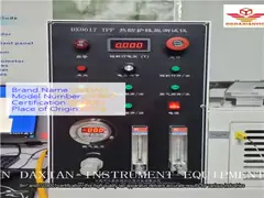 Машина для лабораторных испытаний TPP на огнестойкость в соответствии с ASTM F2700