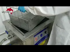 China 53L Stainless Steel Industrial Ultrasonic Cleaner with 40000 Hz CNC Control for Ultra-Precision Auto Part Cleaning for sale