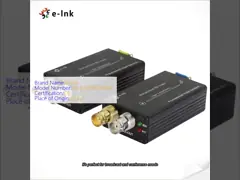 Mini Bi-directional HD/3G-SDI to Fiber Converter