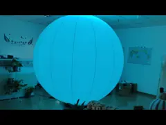 2.3M Inflatable Sphere LED RGB 20W Balloon Light Floating on Water For Pool Party