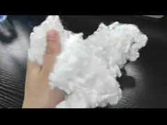 China White Polyester Staple Fiber High Grade Medium Fiber Crimp Specialists for sale