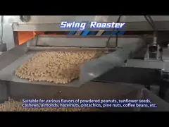 Rostatore PLC per noci in acciaio inossidabile 304 100 kg/h