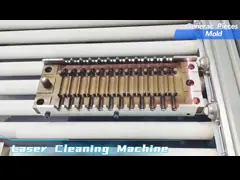 Laser cleaning machine for rubber mold
