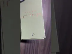 China Snap Lock Style Custom Clothing Hang Tags in Plastic Material for Garments for sale