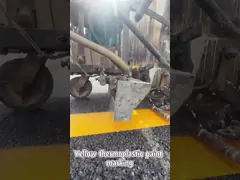 thermoplastic paint Yellow powder marking