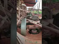 China Gold Mill Grinding Machine Silver Zinc Gravity Separator Wet Pan Mill for sale