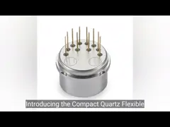 cuarzo Crystal Thermometer For Oil Drilling del acelerómetro de la flexión del cuarzo 60g