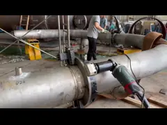 China OD275 Portable Pipe Cutting Beveling Machine | 5-10 Inch Range | Electric, Pneumatic & Hydraulic Drive Options for sale