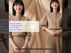 Blended fabric 40% nylon 60% cotton 240G/m² soft autumn/winter casual clothing