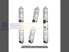Weather Resistant Structural Curtain Wall 590ml Neutral Sealant Adhesive White