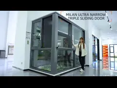 China Curved Aluminum Sliding Window for Custom Architecture for sale