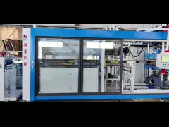 HX-7192 Two stage heating thermoforming machine making PP PET plastic products