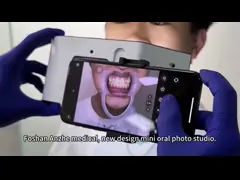 China Factory New Design Oral Mini Photo Studio LED Light System Mobile Dental Photography for sale