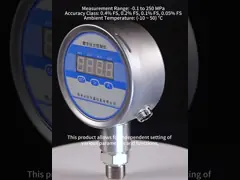 YK-100B Digital Pressure Gauge And Durable Smart Water Pressure Sensor For Industrial