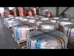 China High Adhesion Copper Covered Steel Wire with Continuous Electroplating Craft for sale