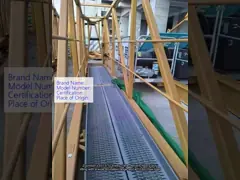 China Heavy-Duty Lifting Power Zoomlion 6515-10 Tower Crane Hoisting Equipment with Wide Lifting Range for sale